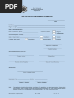 MAAP Application Form Class2024 | PDF | University And College ...