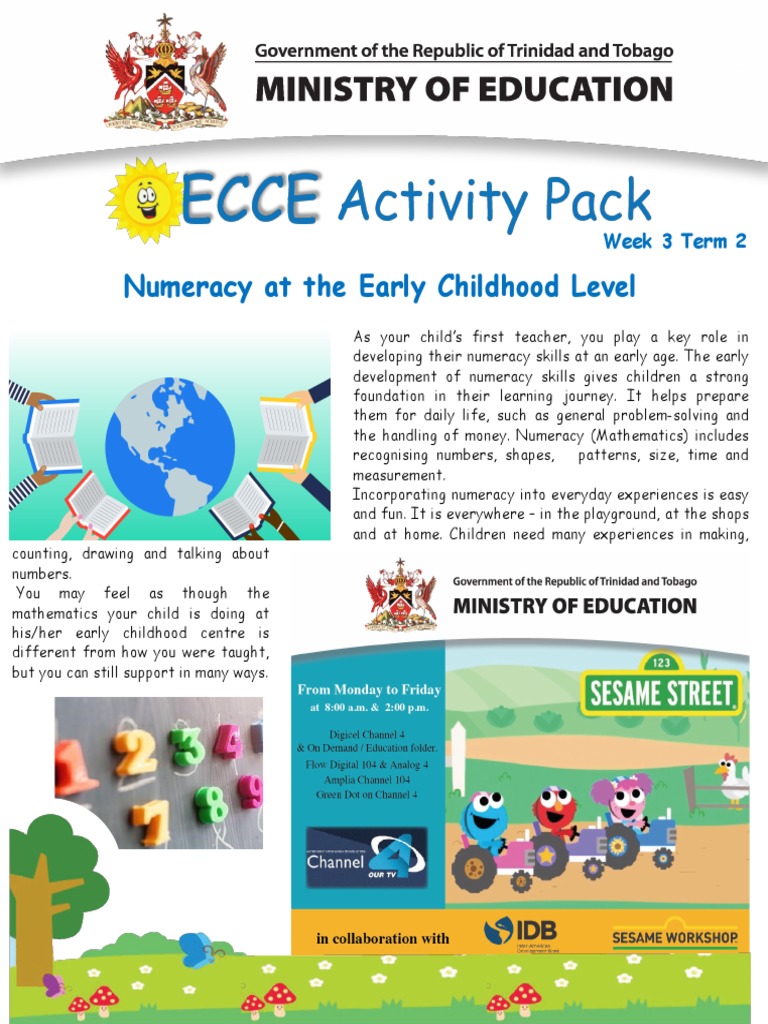 Numeracy at The Early Childhood Level: Week 3 Term 2 | PDF | Money