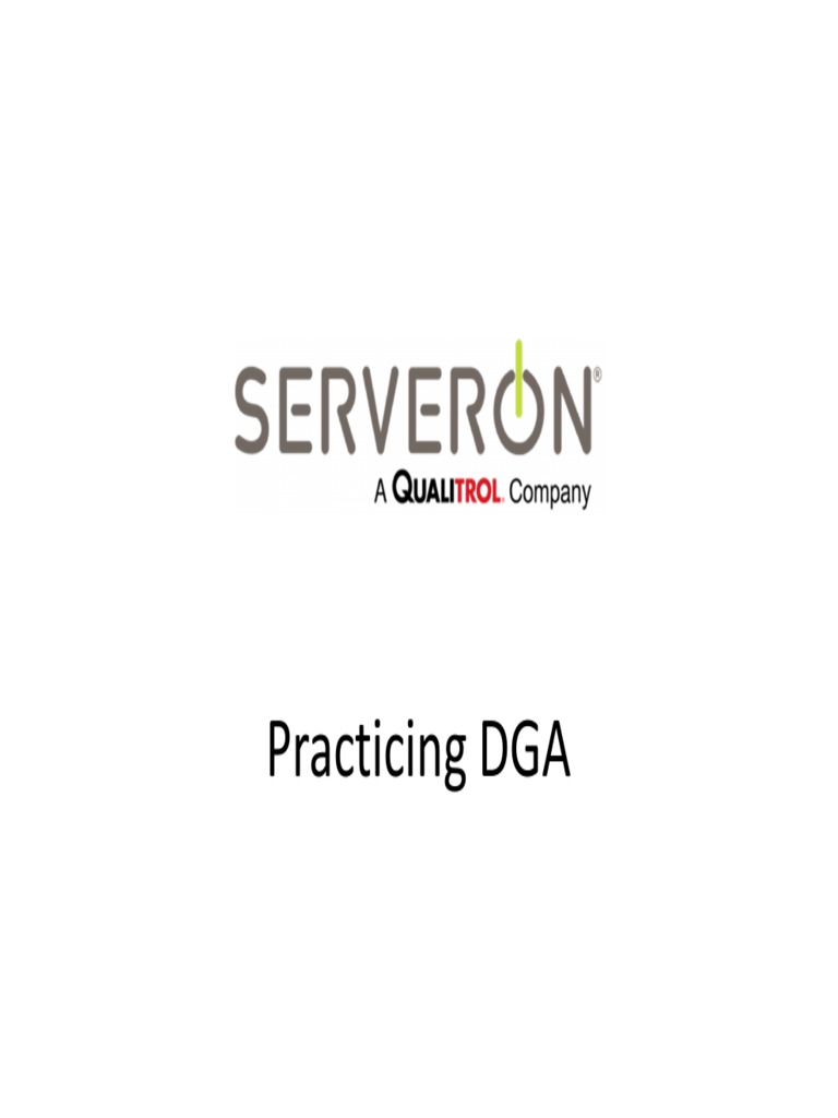 SERVERON - Duval DGA Seminar - July 2016 (Summary) | PDF | Gases ...
