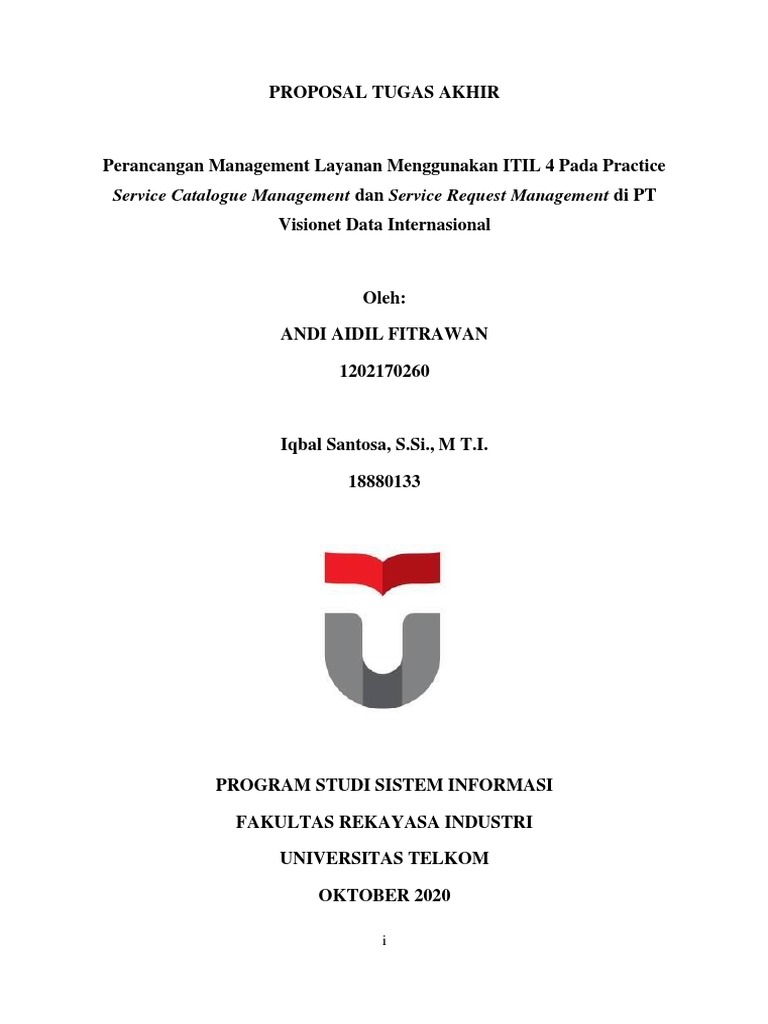 Proposal - Andi Aidil Fitrawan - 1202170260 | PDF