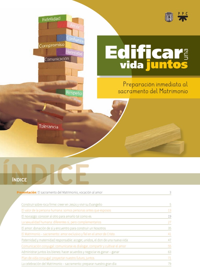 Edificar Una Vida Juntos | PDF | Fe | Amor