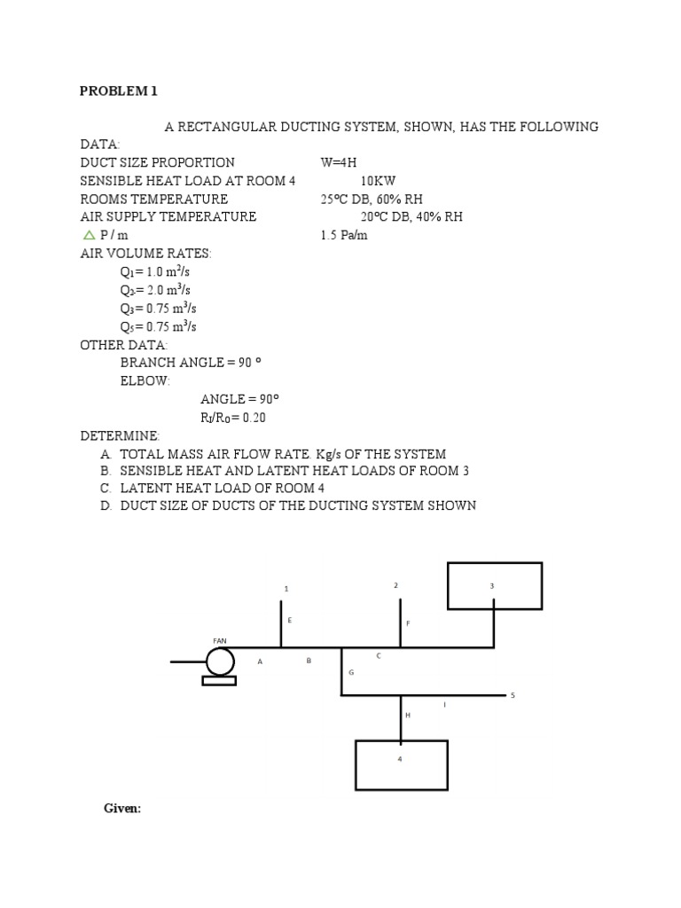 Hvac Prob 1 FINAL | PDF | Branches Of Thermodynamics | Atmospheric ...