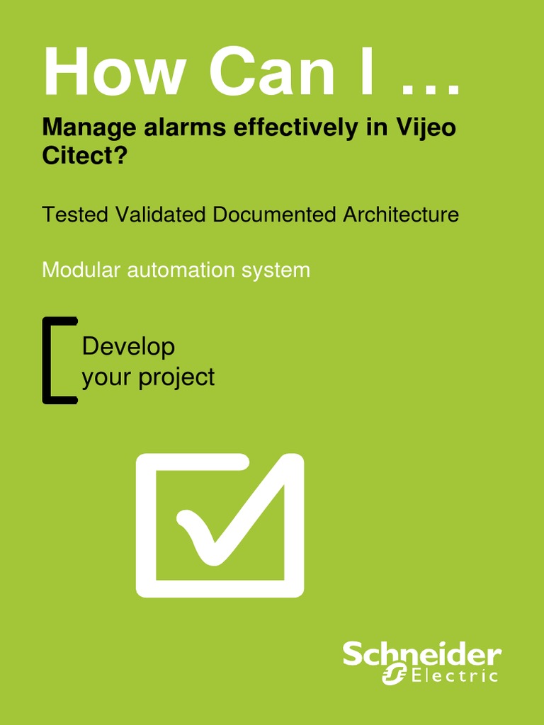 Managing Alarms in SCADA Expert Vijeo Citect 7.5 | PDF | Scada | Safety