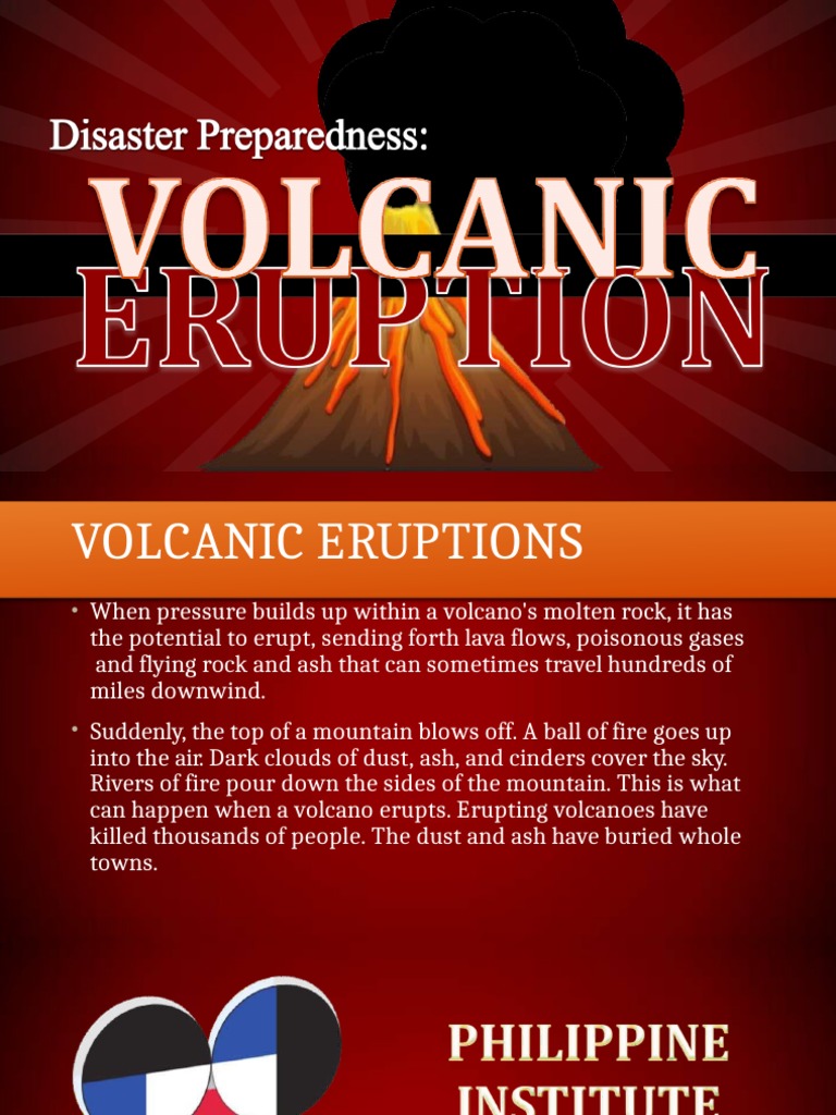 Disaster Preparedness Volcanic Eruptions | Download Free PDF | Volcano ...