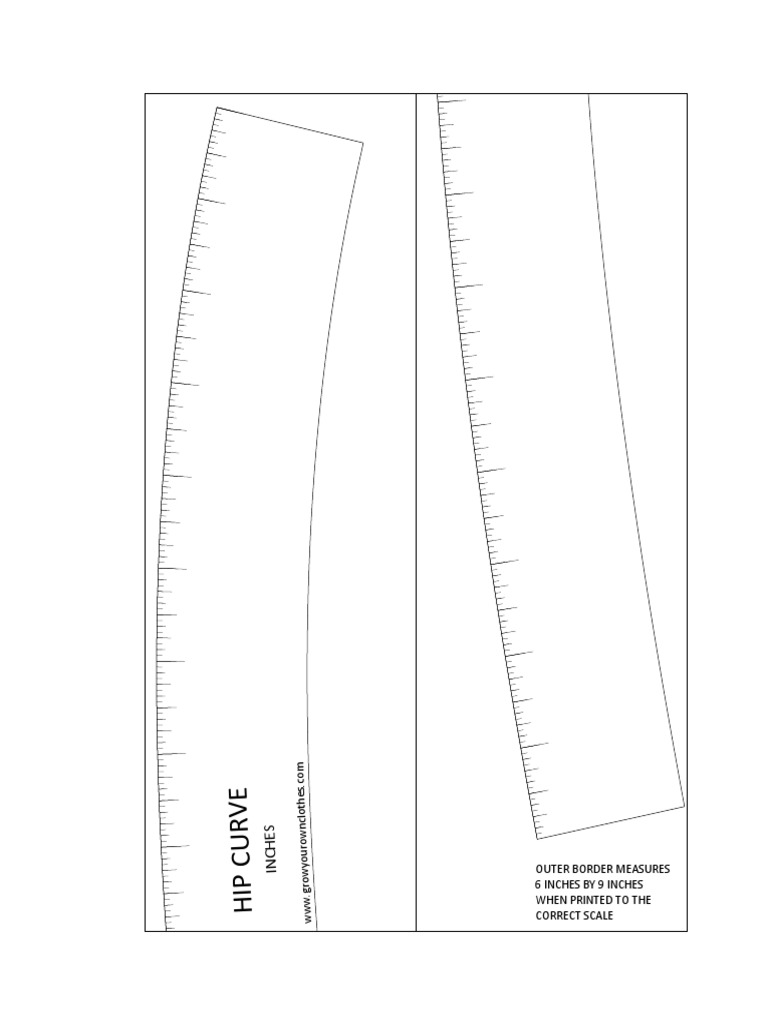 Understanding Hip Curve Measurements | PDF