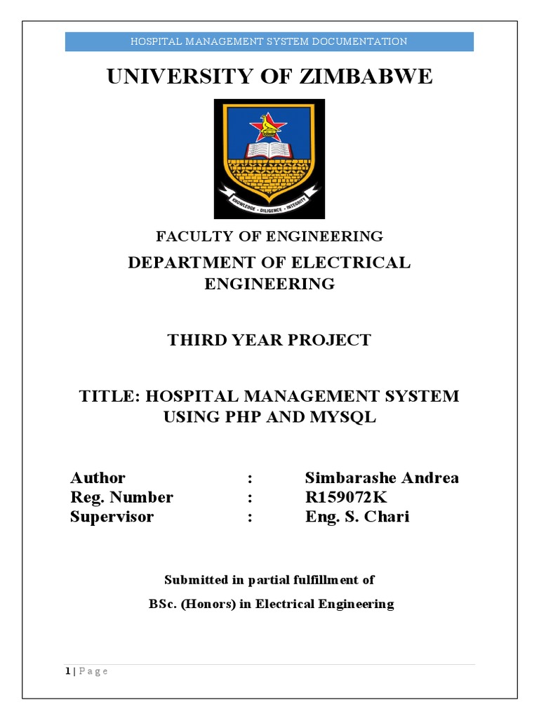 Simbarashe Duane Andrea Final Documentation | PDF | Php | My Sql
