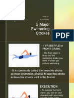 Basic Skills in Swimming | PDF | Swimming | Hiking