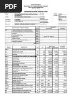 DPWH Cost Estimate Guidelines | PDF | Tile | Masonry