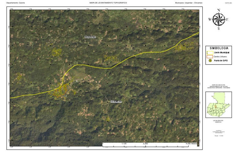 Mapa de Quiché y sus Municipios | PDF