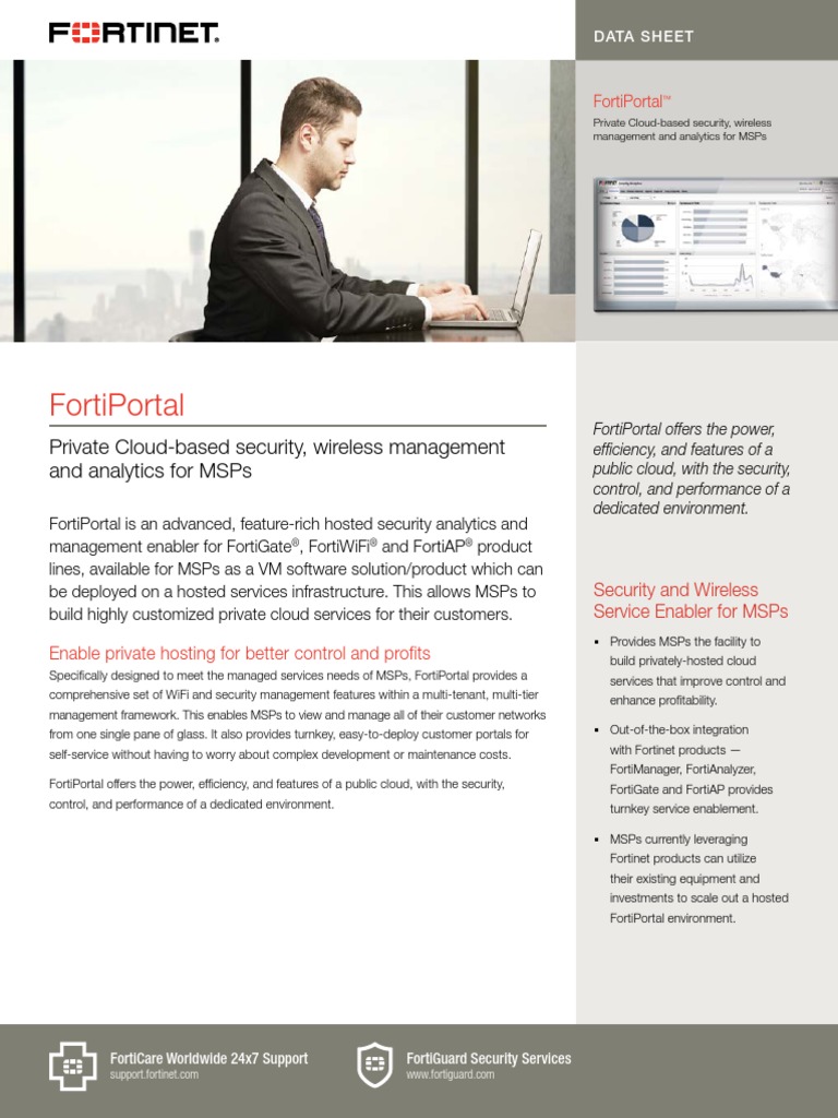 Fortiportal: Private Cloud-Based Security, Wireless Management and ...