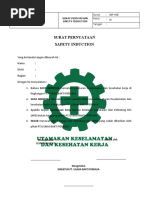 Program Kerja Hse Tahunan | PDF