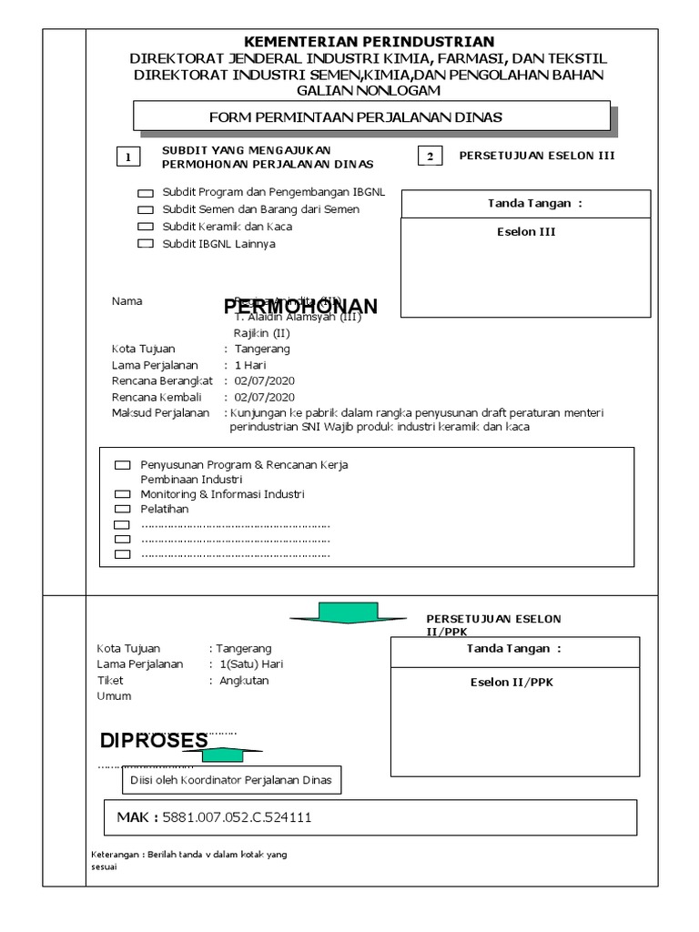 Blanko SPPD Ibgnl | PDF