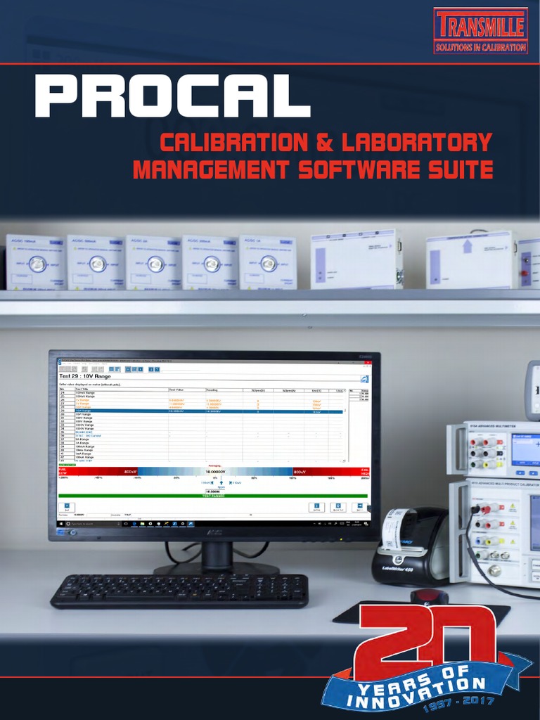 Procal: Calibration & Laboratory Management Software Suite | PDF ...