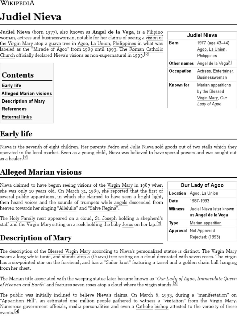 Judiel | PDF | Catholic Church | Mary, Mother Of Jesus