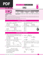 IMO Class 5 Sample Papers 2022 23 | PDF | Mathematics | Shape