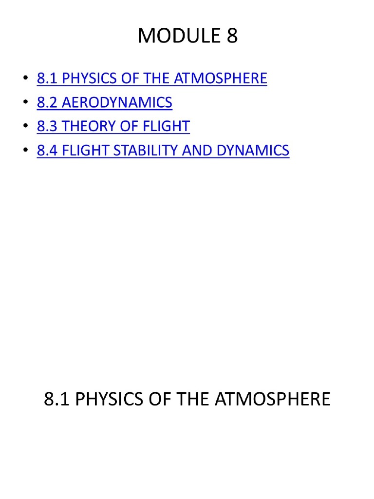 EASA PART 66 Module 8 | PDF