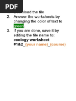 Carrying Capacity Worksheet and Graphs | PDF | Ecosystem ...