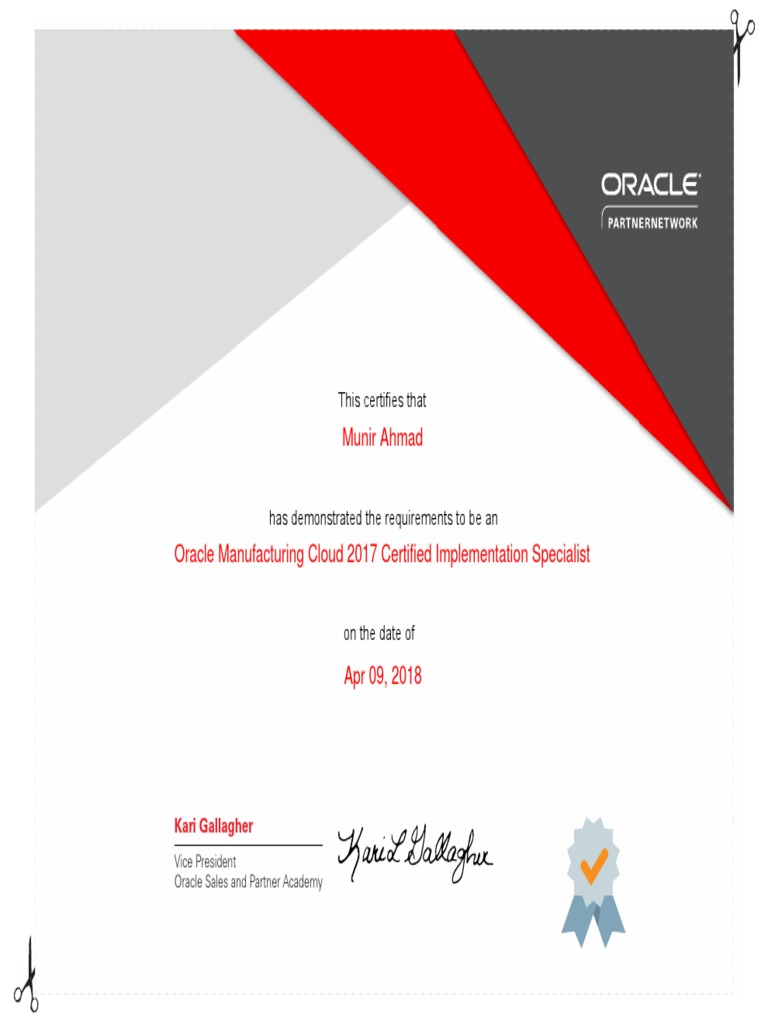 Oracle Manufacturing Cloud 2017 | PDF