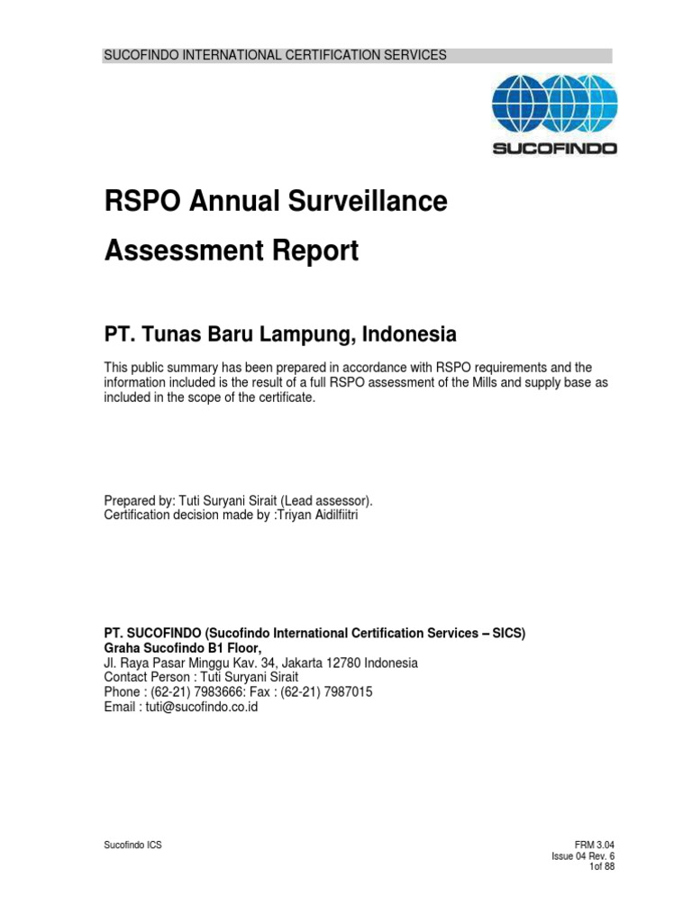 Surveillance Assessment Report Final 1.compressed | PDF | Hazard ...