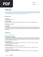 TDS Byk-348 en | PDF | Silicone | Wetting
