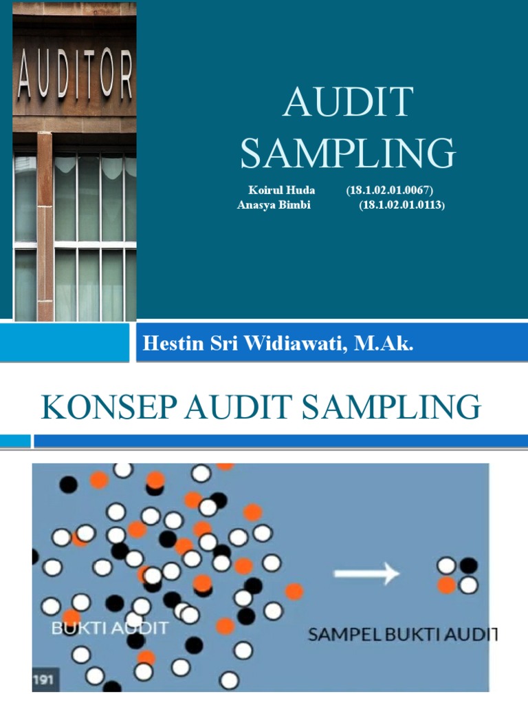 Presentasi Audit Sampling 1 | PDF