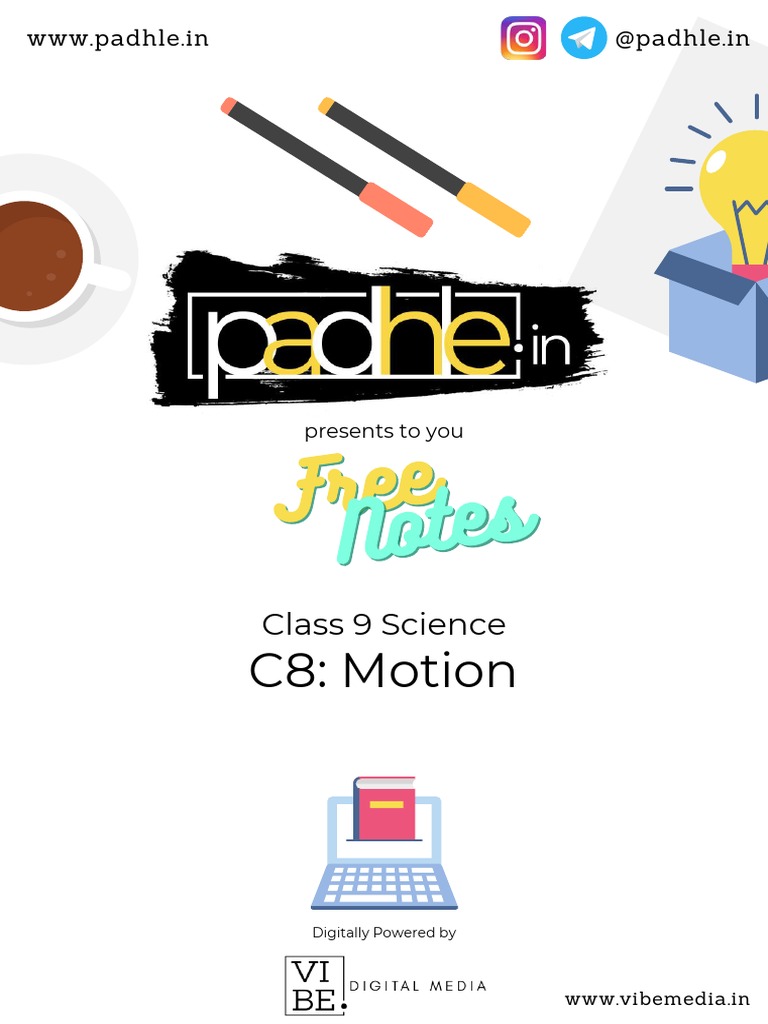 Class 9 Motion Handwritten Notes PDF | PDF