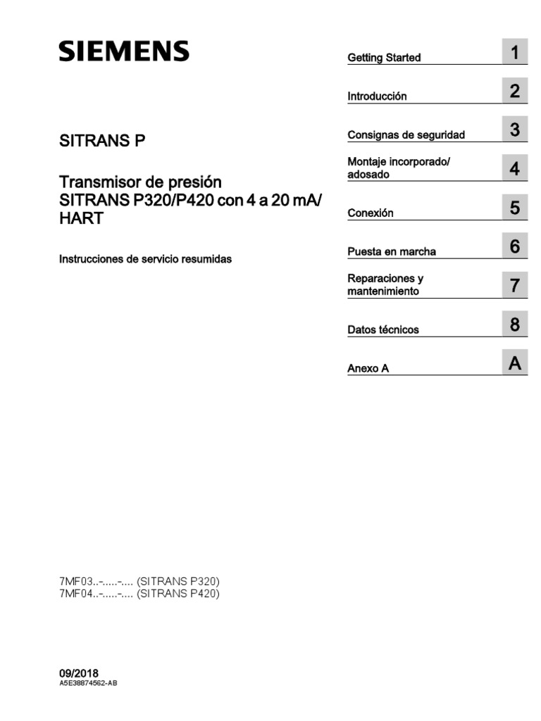 Manual Del SITRANS P320 | PDF | Unión Europea | Estado miembro de la ...