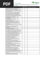 Locker Inspection and Cleaning Checklist | PDF | Home & Garden