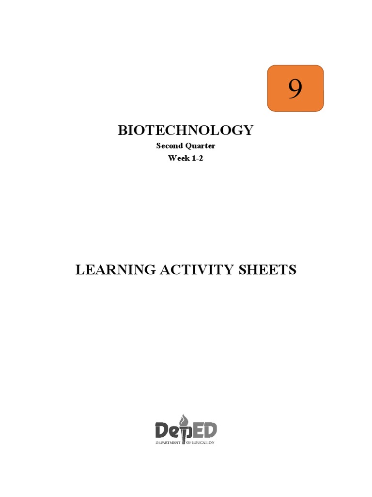 LAS - BIOTECH Q2 WK 1-2 | PDF | Fermentation In Food Processing | Probiotic