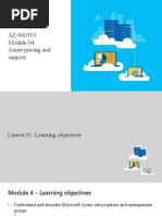 Introduction To Azure and Its Licensing v21.30 | PDF | Microsoft Azure ...