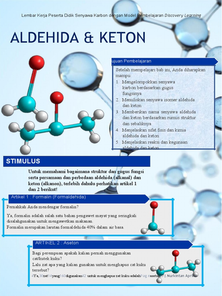 Lkpd Aldehid Dan Keton Pdf
