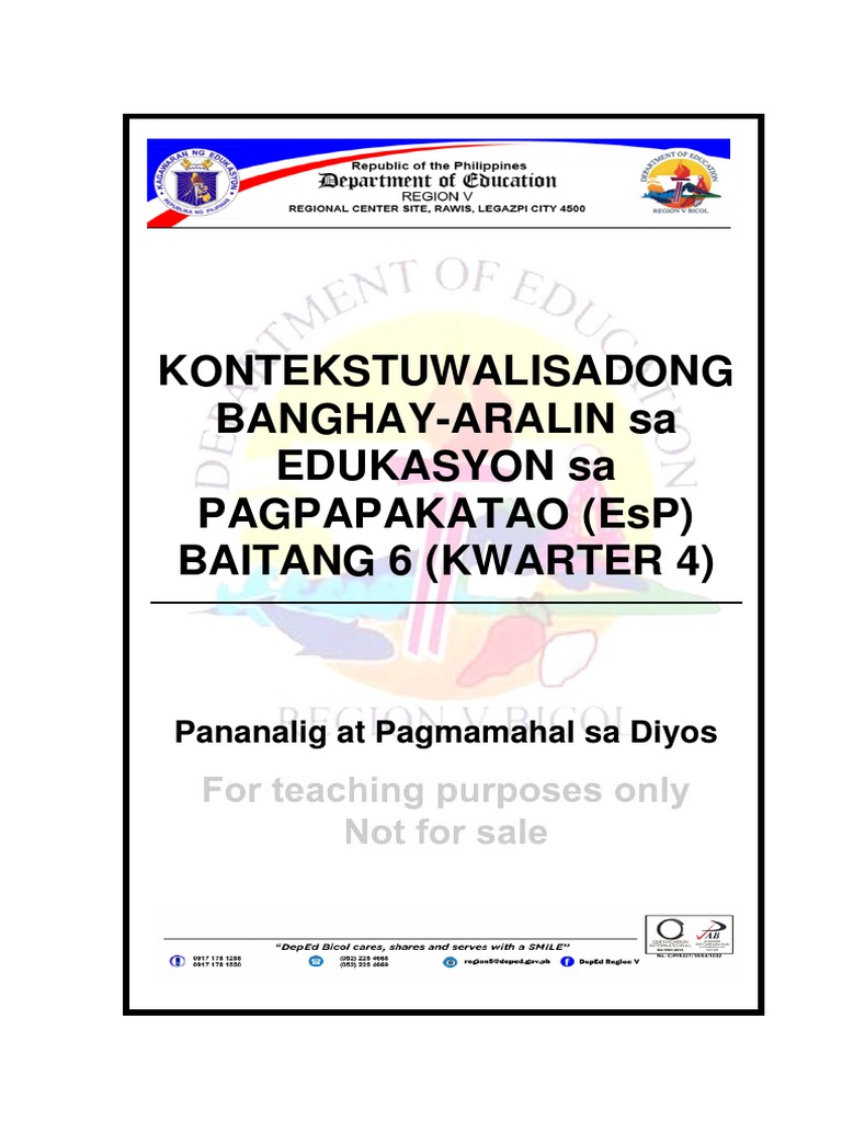 ESP 6 4th Quarter PDF | PDF
