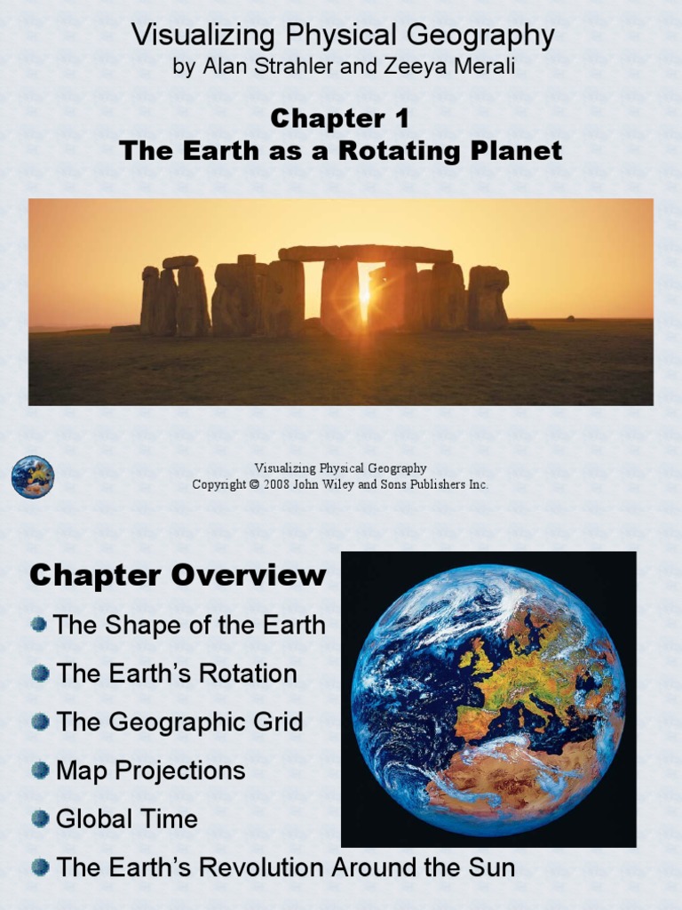 Visualizing Physical Geography: The Earth As A Rotating Planet | PDF ...