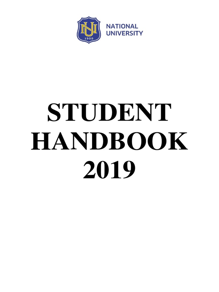2019 Student Handbook | PDF | University And College Admission ...