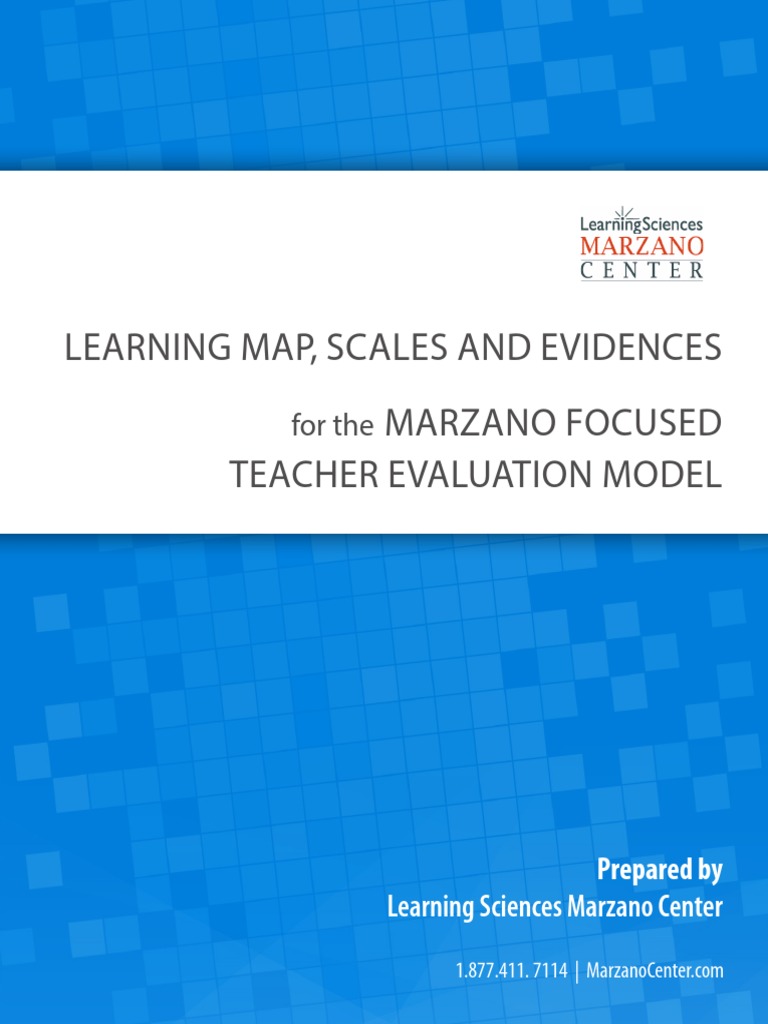 Marzano Teacher Evaluation Model All 8 Questions | PDF | Individualized ...