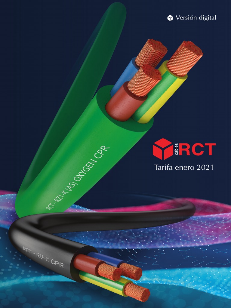 RCT TARIFA 2021 v5 | PDF | Cobre | Cable