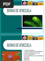 Biomas de Venezuela Mapa | PDF