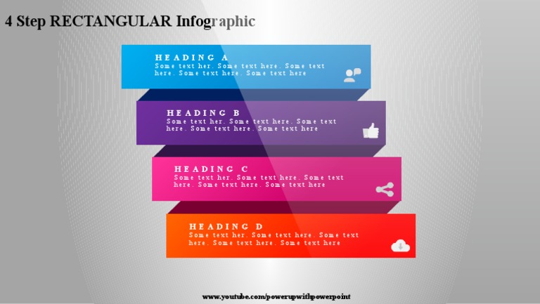 25 Create 4 Step Rectangular Infographic Pdf Language Arts Discipline