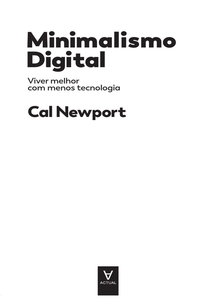 Minimalismo Digital | PDF | Henry David Thoreau | Tempo