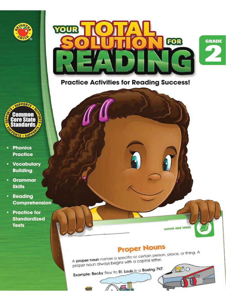 Your Total Solution For Reading Workbook g2 | PDF