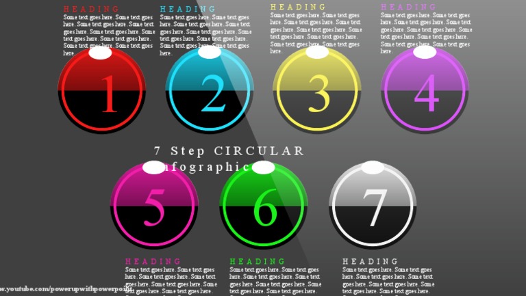 7.create 7 Step CIRCULAR Infographic | PDF
