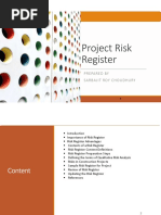 Project Risk Management Guide | PDF | Risk | Risk Management