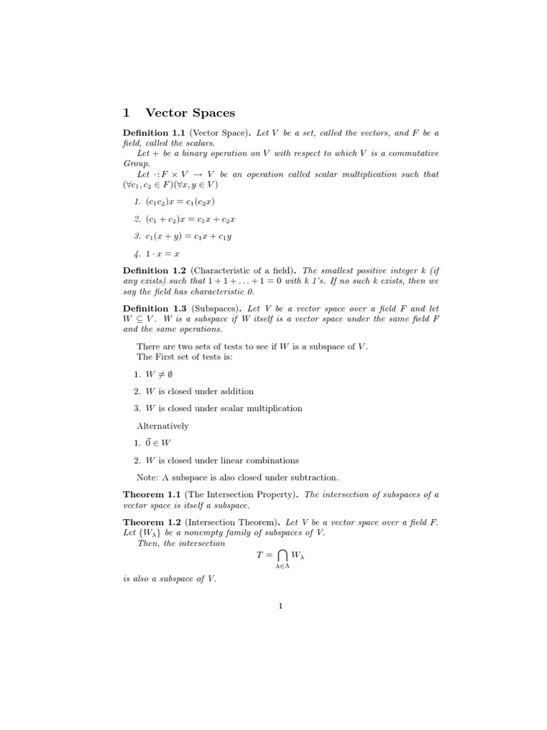 Linalg | PDF | Eigenvalues And Eigenvectors | Linear Subspace