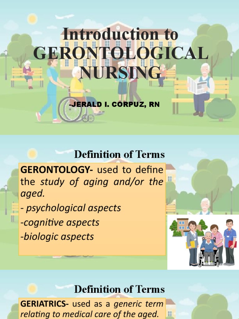 Introduction To Gerontological Nursing: - Jerald I. Corpuz, RN | PDF ...