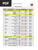 Boq Format For Residential Building | PDF | Concrete | Plumbing