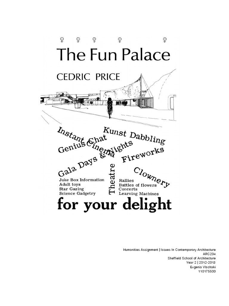 Cedric Price's Fun Palace Analysis | PDF | Cybernetics