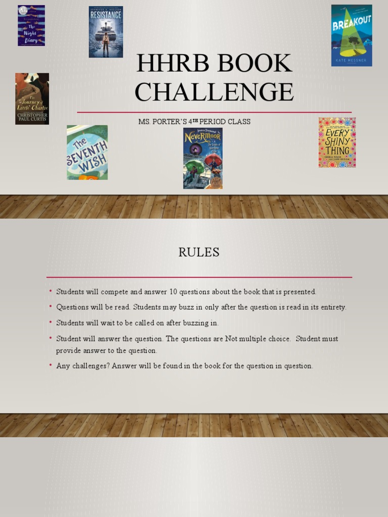 Helen Ruffin Reading Bowl Questions For Competition | PDF | Books