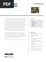 Newtec MDM3310 Satellite Modem For The Newtec Dialog Platform Datasheet ...