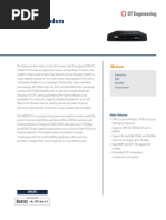 ProductSheet Iq200 Rackmount SatelliteModem | PDF | Computer Network ...