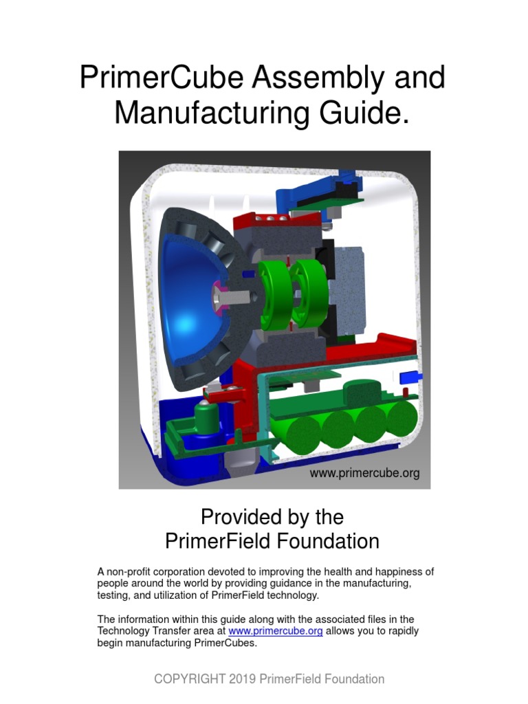 PrimerCube Manufacturing Guide | PDF | Electrical Connector | Personal ...